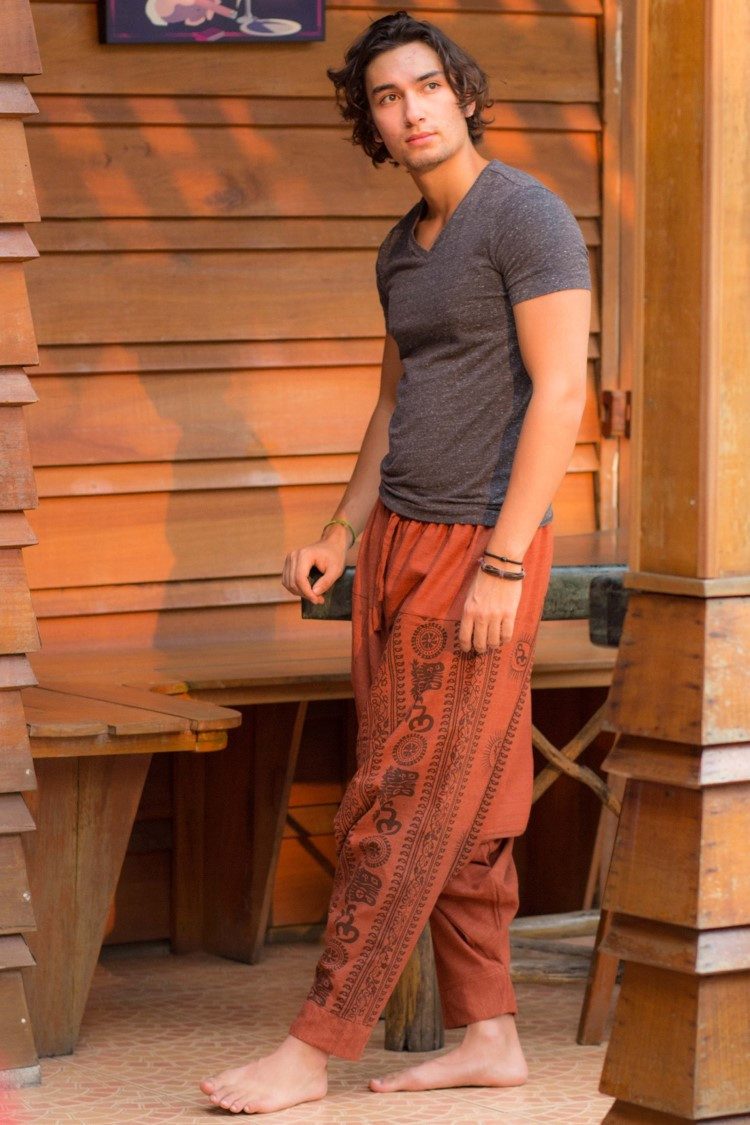 Men's Om Pants | Hippie-Pants.com – Hippie Pants
