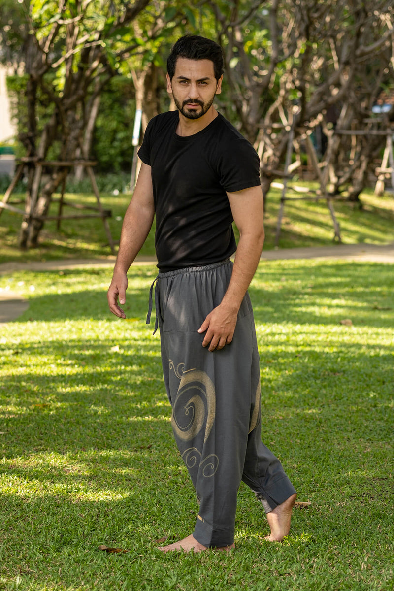 Gray Evolution Harem Pants for Men | Hippie-Pants.com – Hippie Pants
